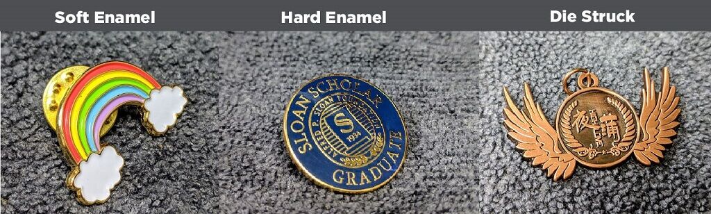 Hard vs Soft Enamel Pins: What's the Difference?