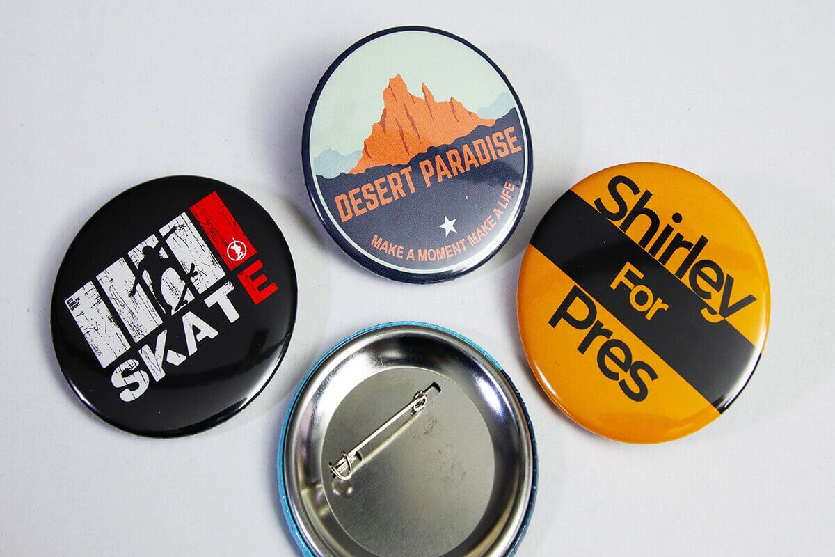 Enamel Pins VS. Button Pins: What is the Difference?